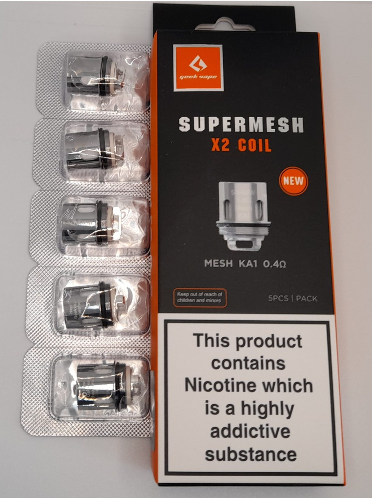 Geek Vape Cerberus Supermesh Coil Mesh X2 - Matts Vape Shop
